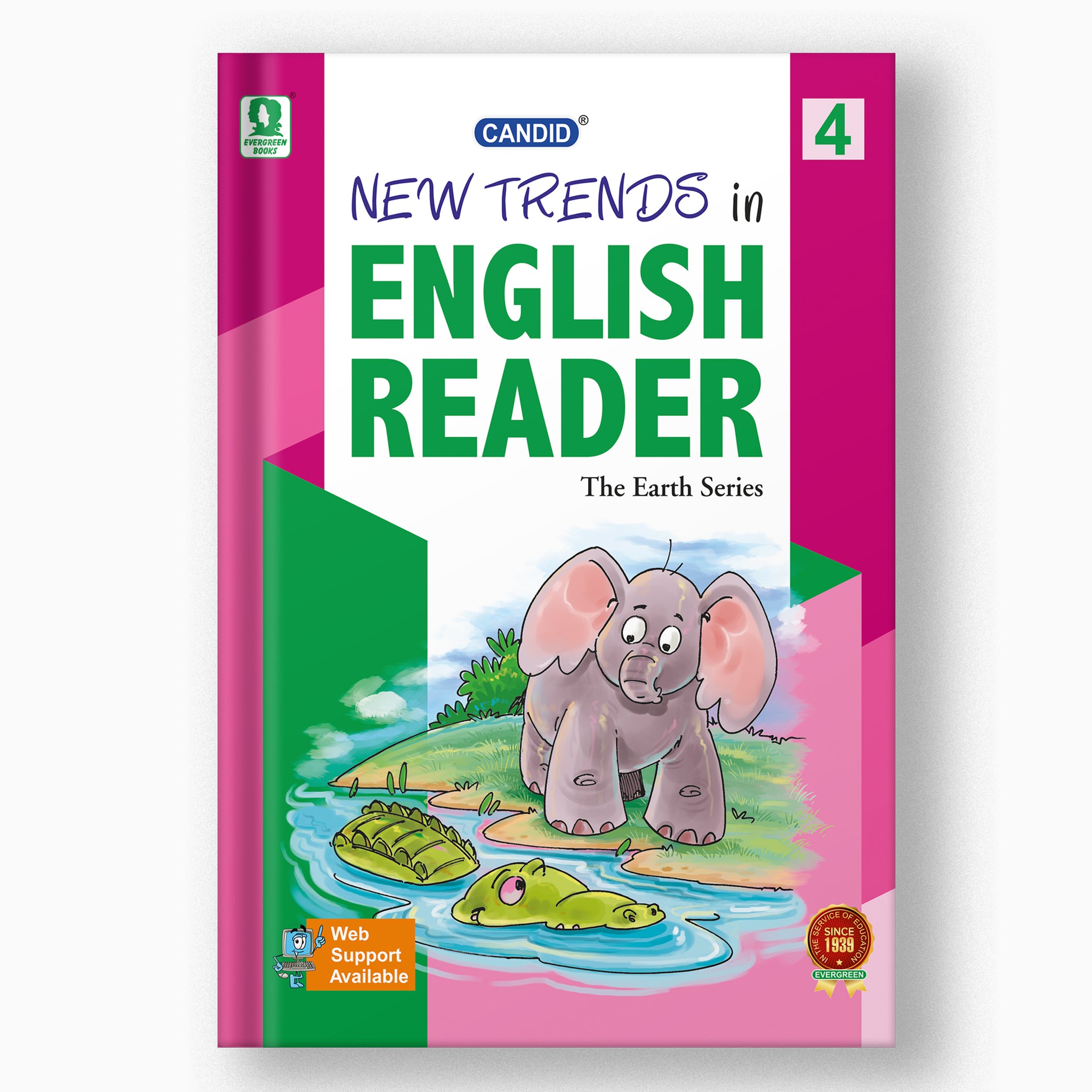 Buy ICSE Class 4 New Trends in English Reader | Evergreen Publications
