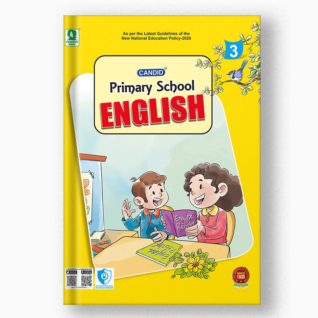 Buy Class 3 Primary School English Book| Evergreen Publications