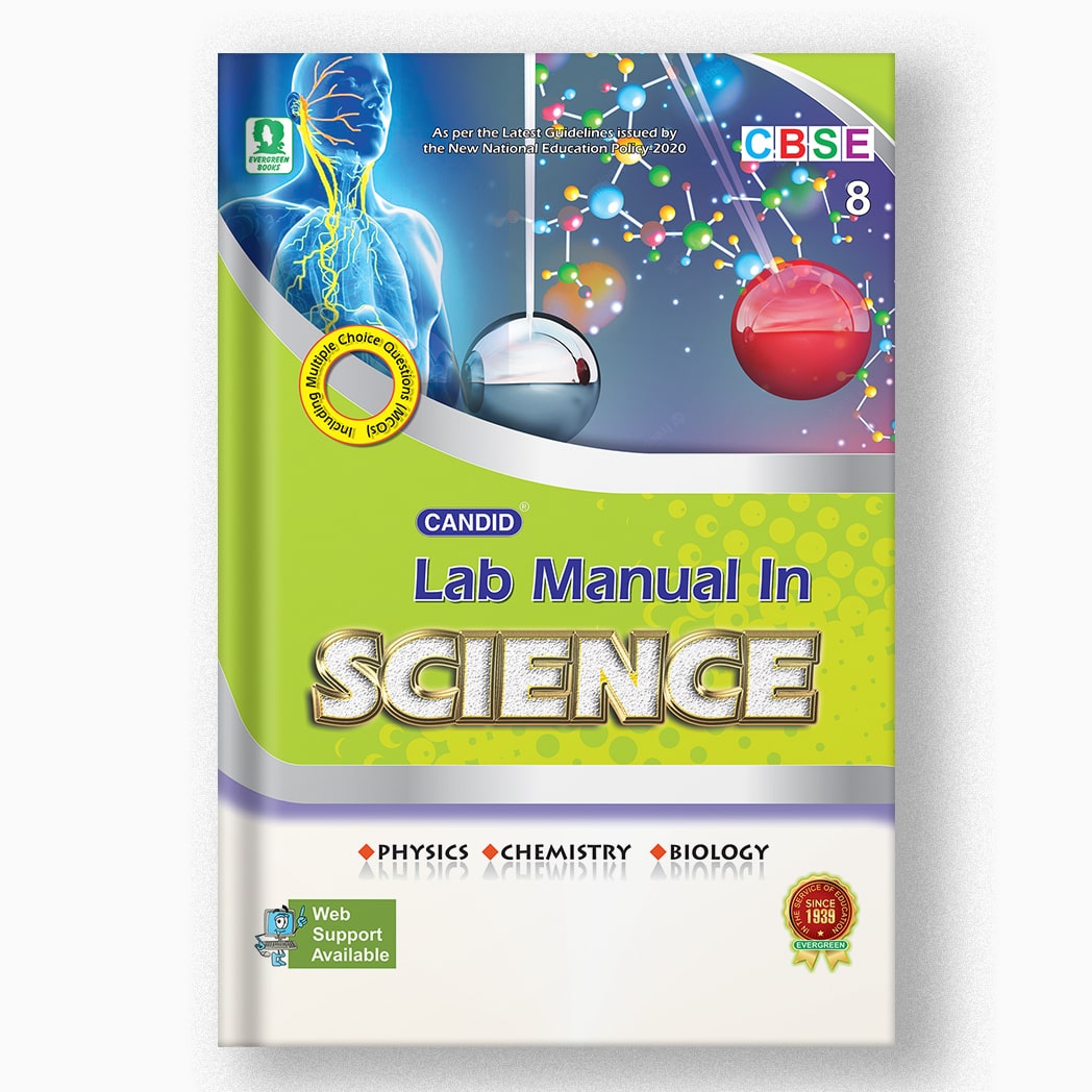 Buy Class 8 CBSE Science Lab Manual Online | Evergreen publications