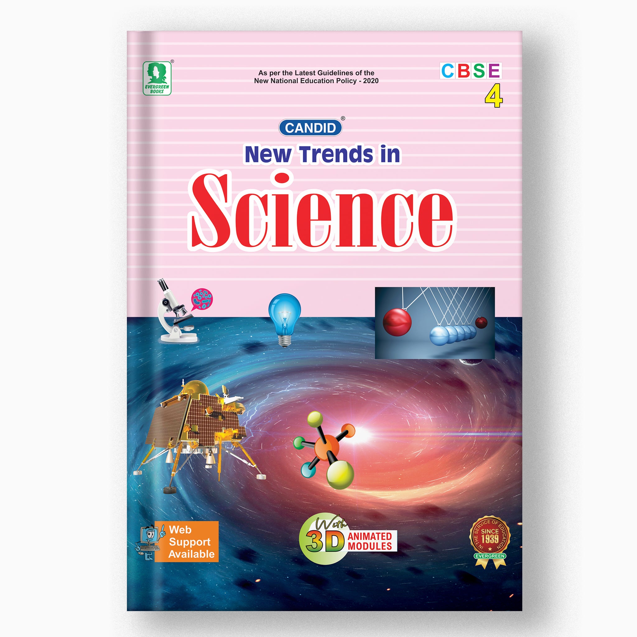 Buy CBSE Class 4 Candid New Trends in Science | Evergreen Publications