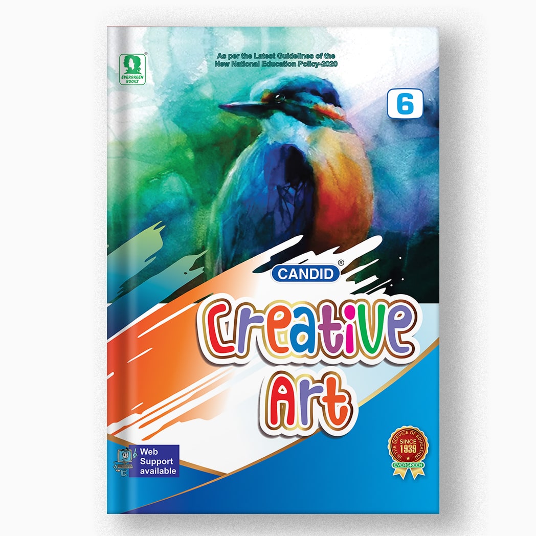 Buy Class 6 Candid Creative Art | Fun & Engaging Art & Craft Book