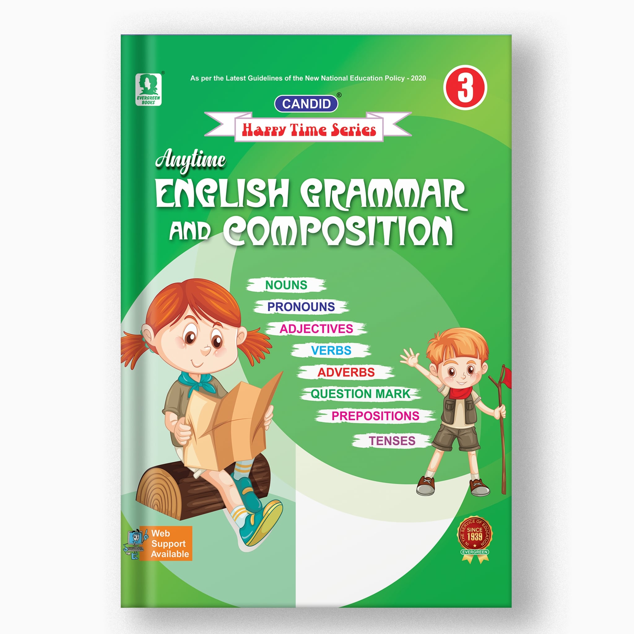 Buy ICSE Class 3 English Grammar And Composition Book | Evergreen