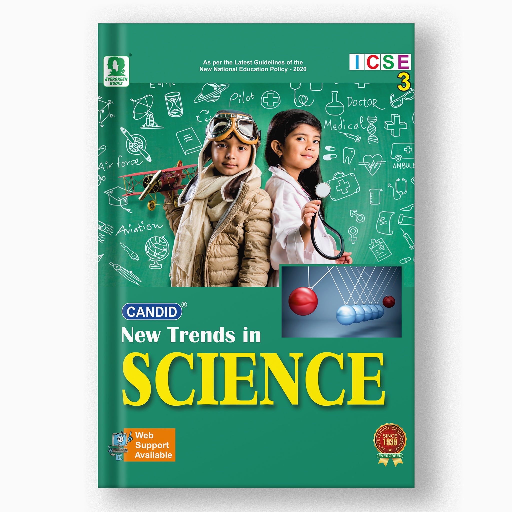 Buy Class 3 New Trends in ICSE Science | Evergreen Publications