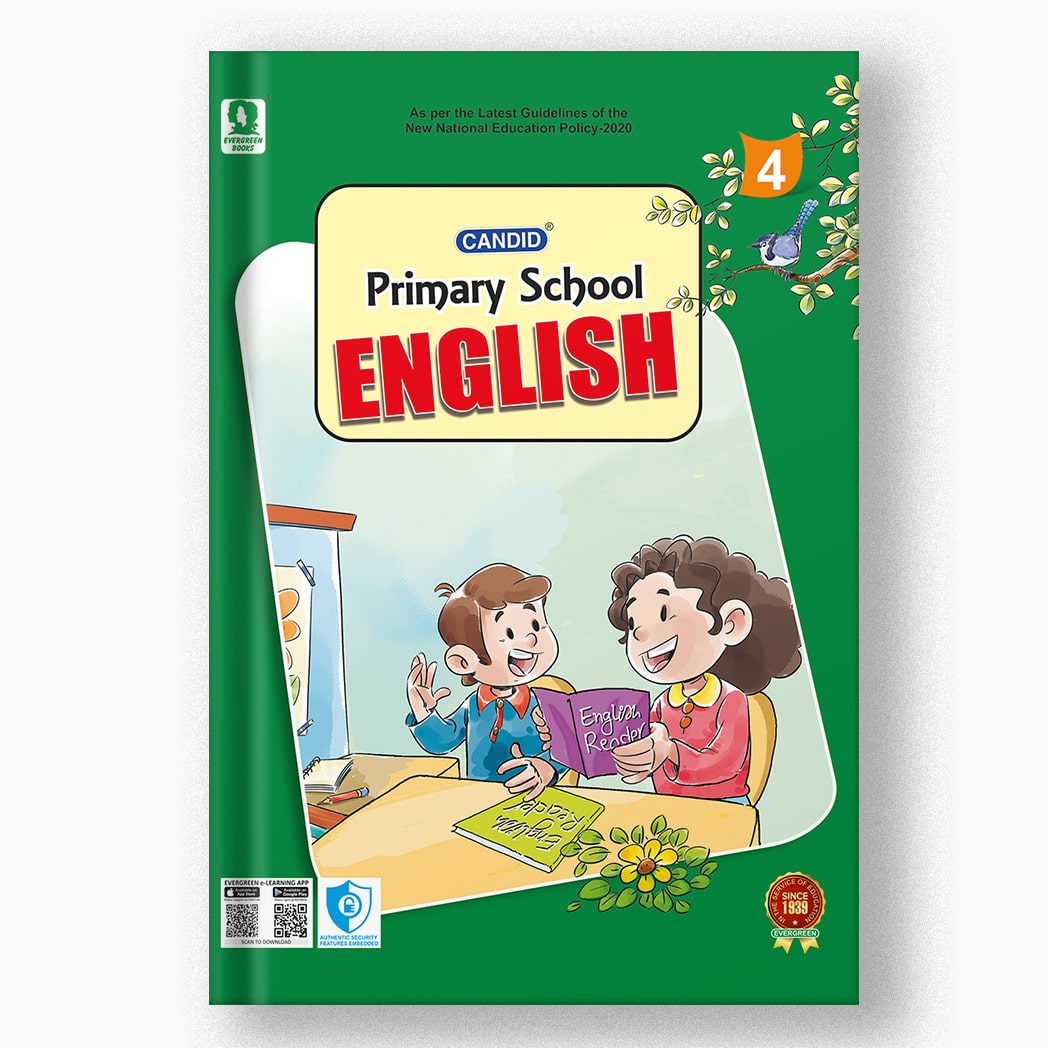 Buy Class 4 Primary School English Book| Evergreen Publications