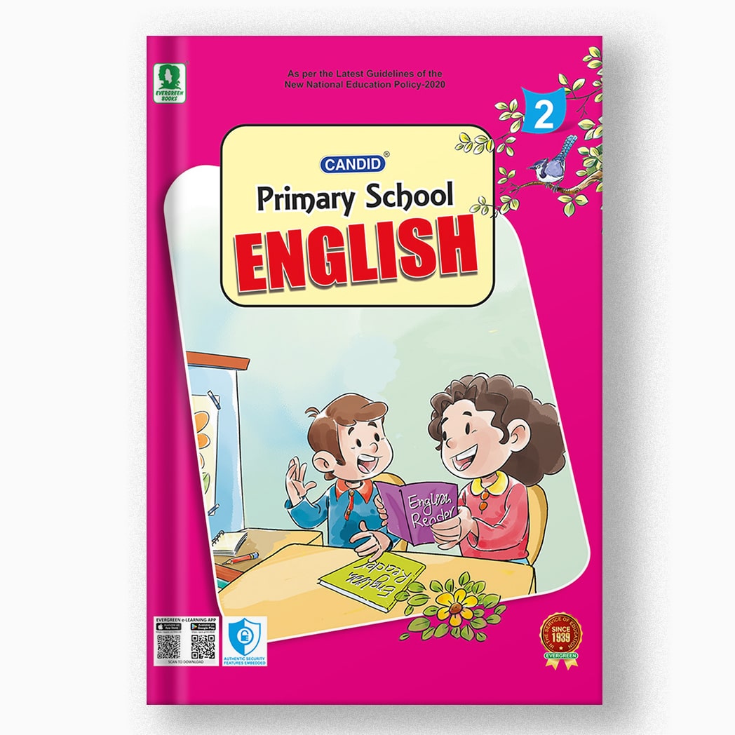 Buy Class 2 Primary School English Book| Evergreen Publications