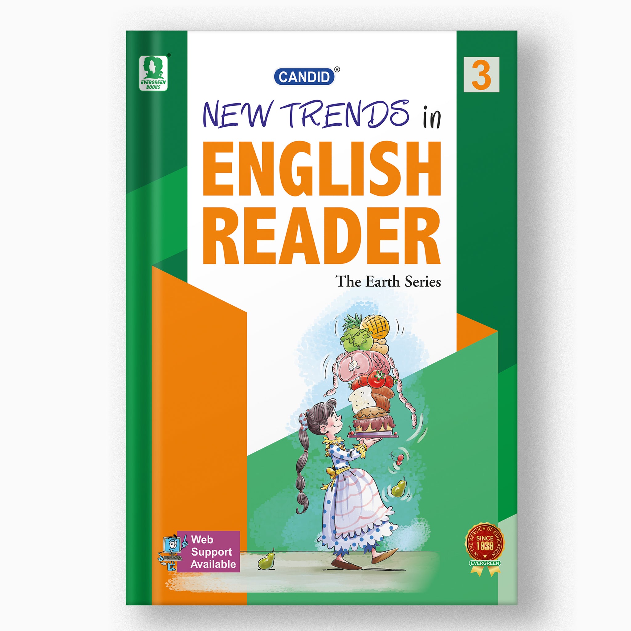 Buy ICSE Class 3 New Trends in English Reader | Evergreen Publications