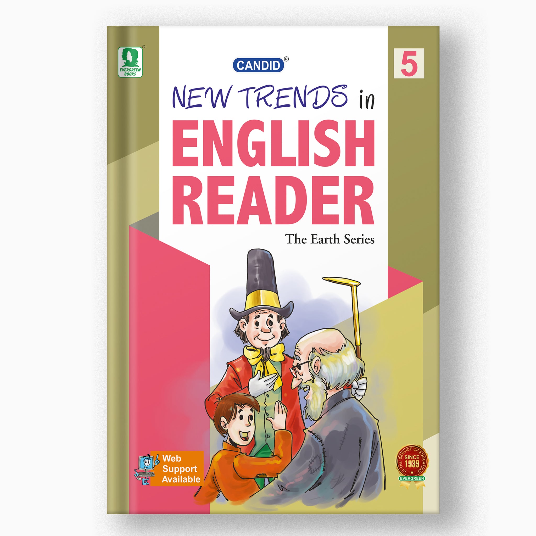Buy Class 5 New Trends in English Reader | Evergreen Publications