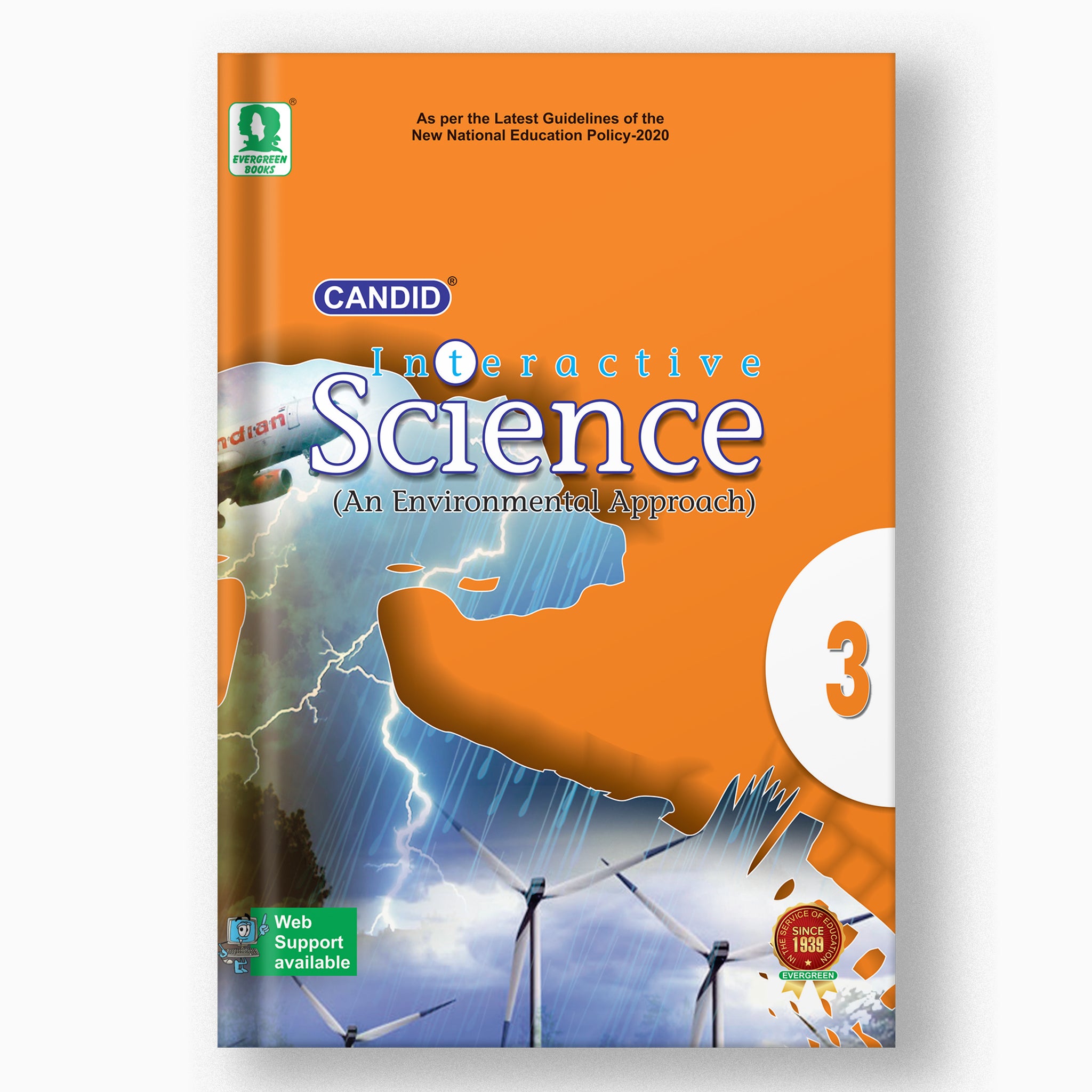 Buy Class 3 CBSE Candid Interactive Science | Evergreen Publications