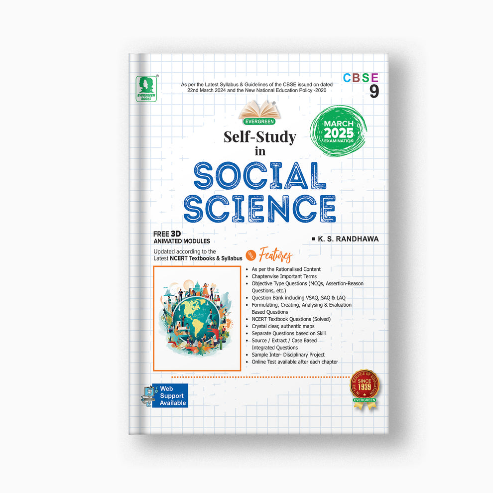Buy Class 9 CBSE Social Science Self-Study & Sample Papers | NCERT