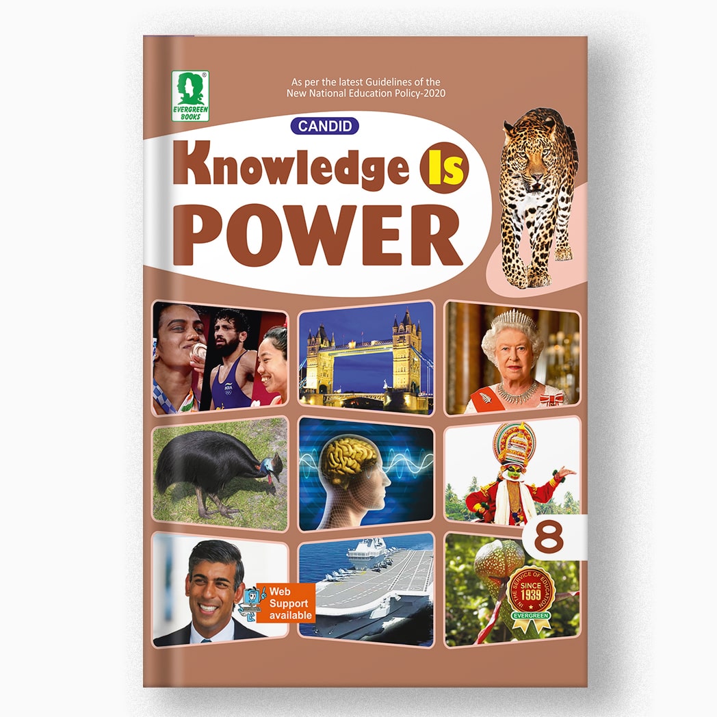 Buy Class 8 Candid Knowledge is Power Book | Fun & Engaging GK Book