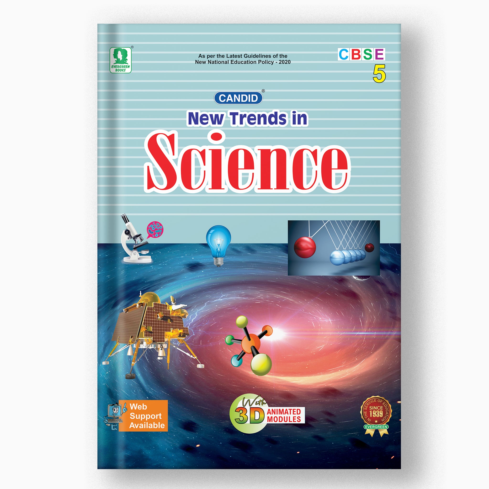 Buy CBSE Class 5 Candid New Trends in Science | Evergreen Publications