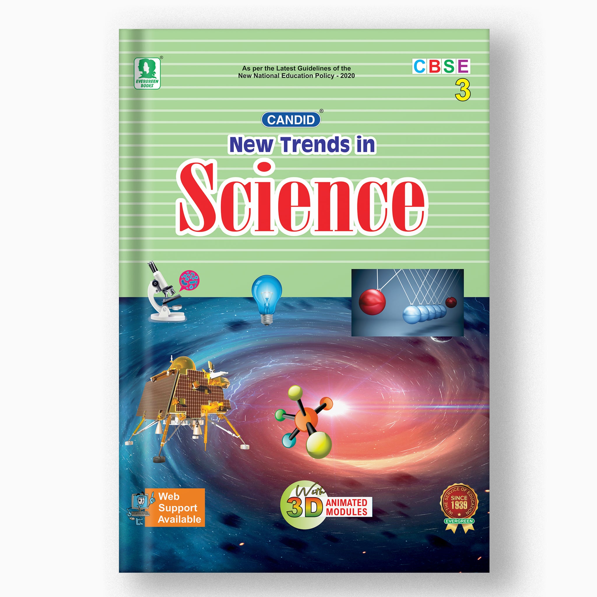 Buy CBSE Class 3 Candid New Trends in Science | Evergreen Publications