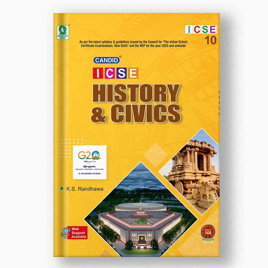 Buy ICSE Candid History and Civics Book For Class 10