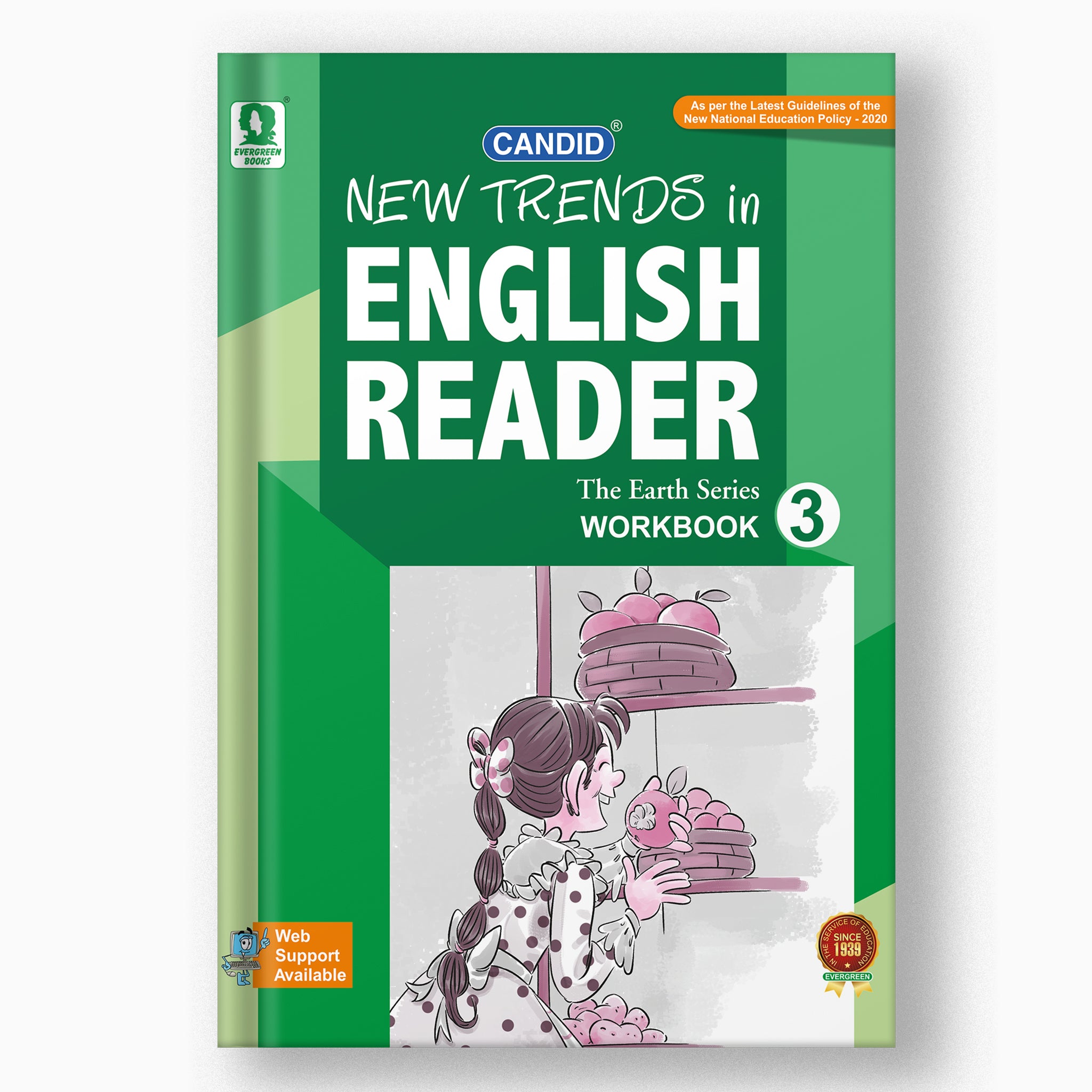 Buy ICSE Class 3 New Trends in English Reader Workbook | Evergreen
