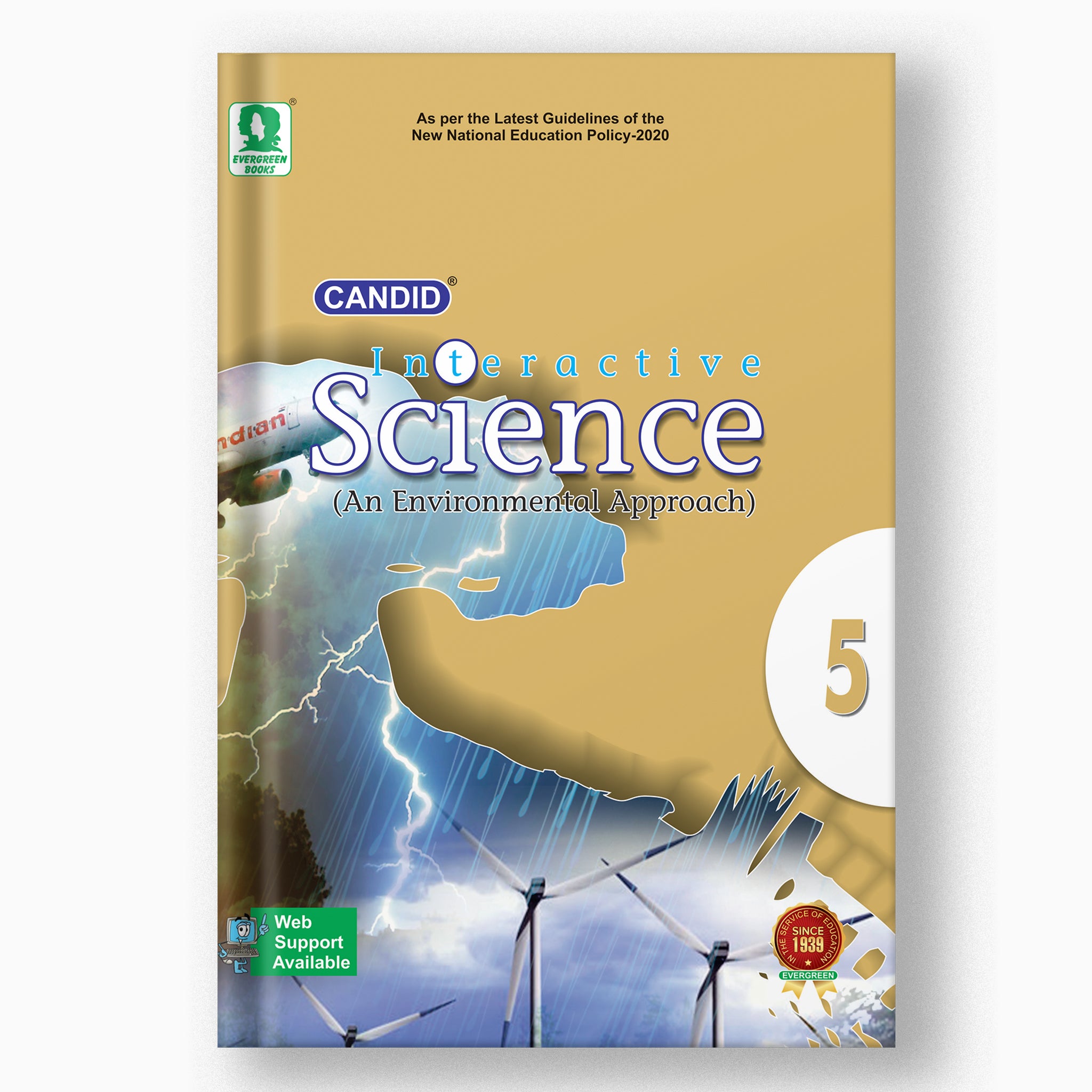 Buy Class 5 CBSE Candid Interactive Science | Evergreen Publications