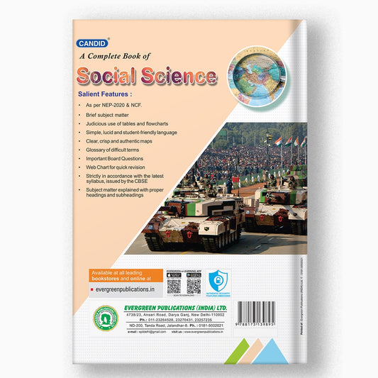 Buy Social Science Books LKG - Class 12 | Evergreen Publications