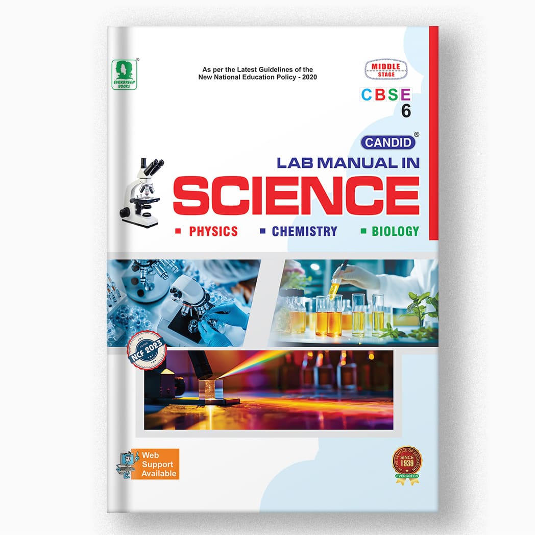 Buy Class 6 CBSE Science Lab Manual Online | Evergreen publications