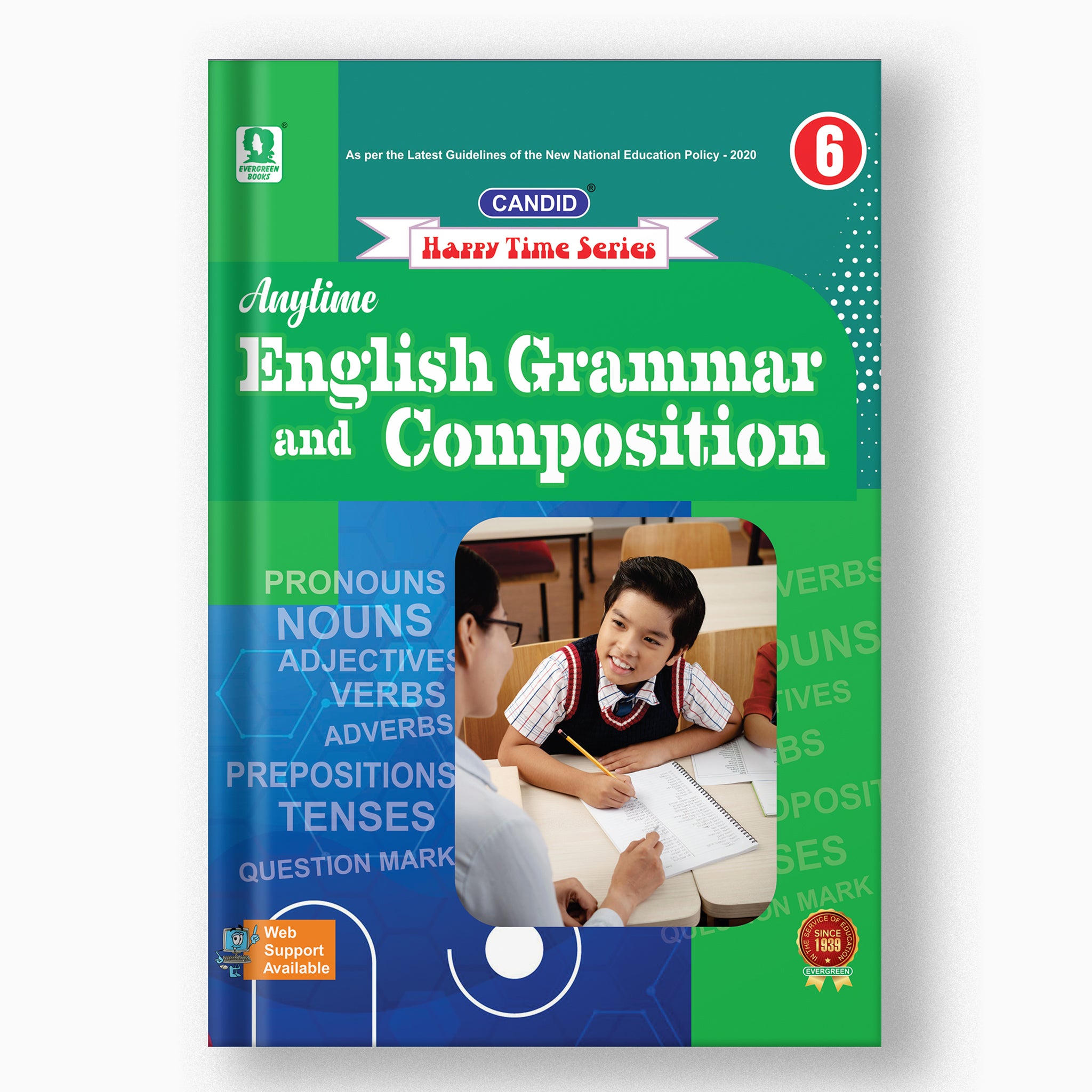 Buy Class 6 ICSE English Grammar & Composition Book Online | Evergreen