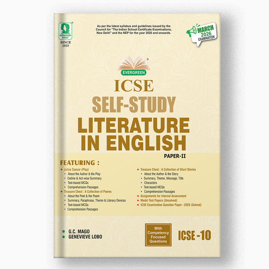Buy ICSE -Textbooks Online | Class 1 to 12 Textbooks : Evergreen ...