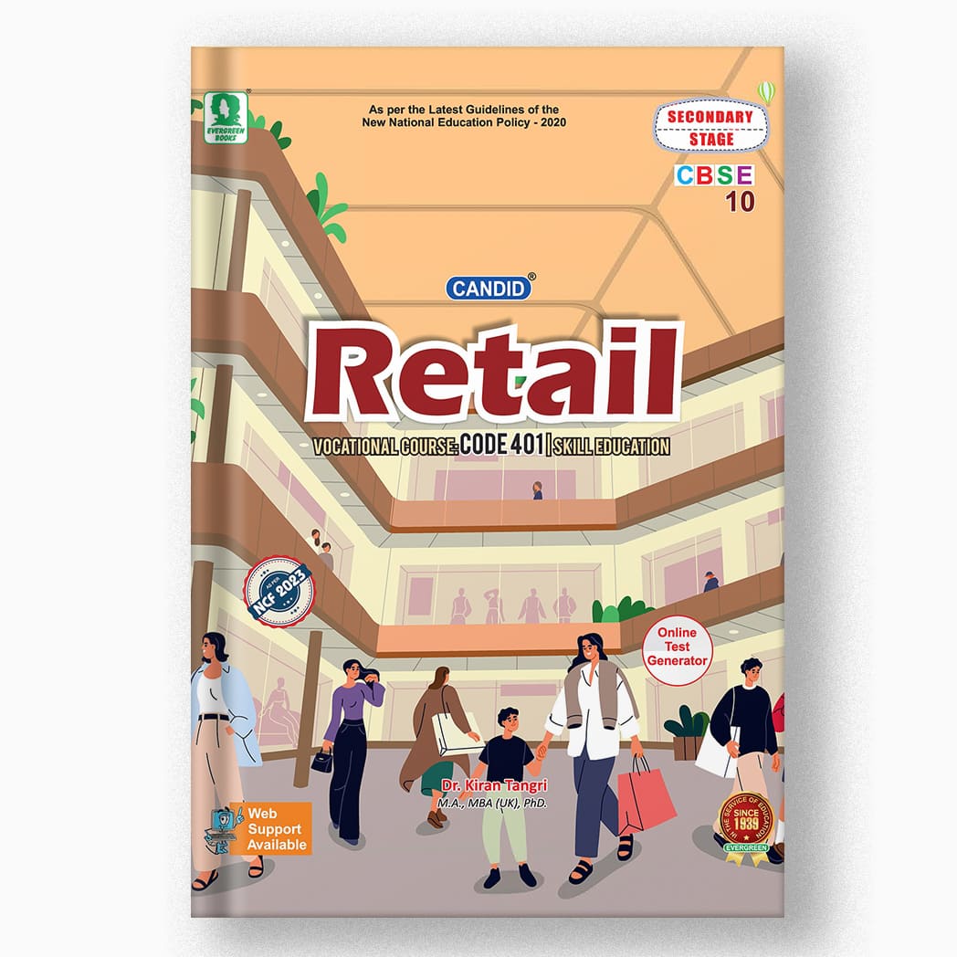 Buy Class 10 Candid Retail Book| NCERT Book